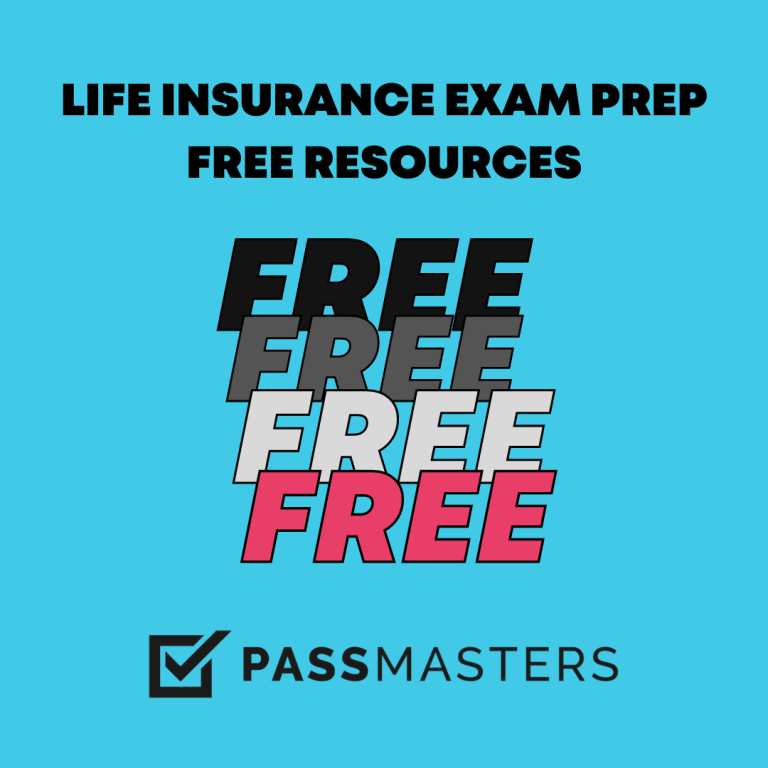 FREE Life Insurance Exam Prep - PassMasters